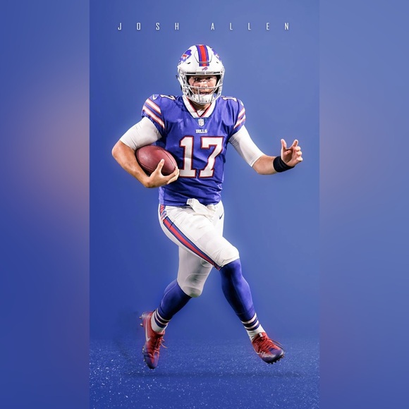 Party Supplies | Josh Allen Buffalo Bills Life Size Cardboard Cutout ...